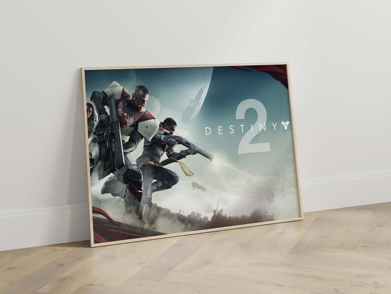 Destiny 2 Posters | Game Poster | Gaming Poster | Game Room Decor ...