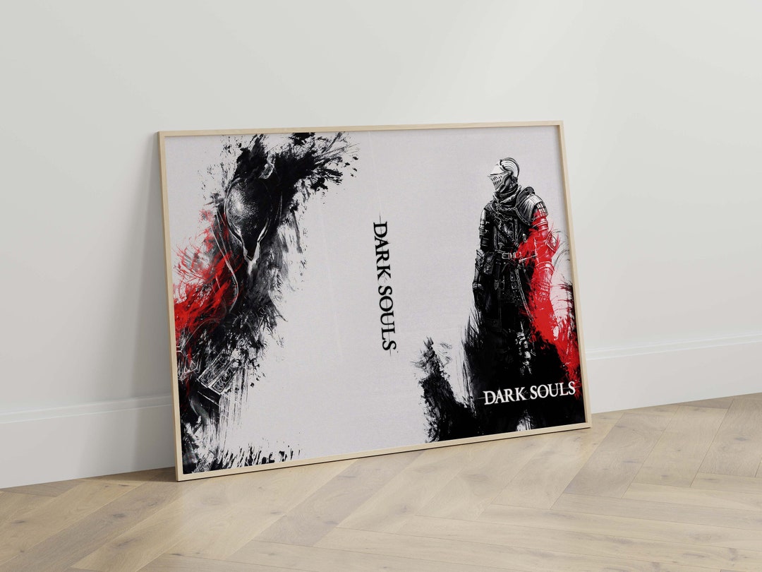 Dark Souls Game Poster | Gaming Poster | Printable Custom Gift | Game ...