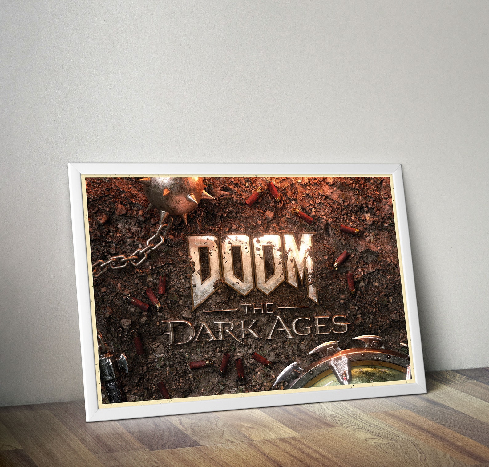 Doom Poster Video Game Art Gaming Room Decor Printable Custom Gift ...