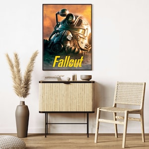 Fallout Poster | Gaming Poster | Game Room Decor | Printable Custom ...