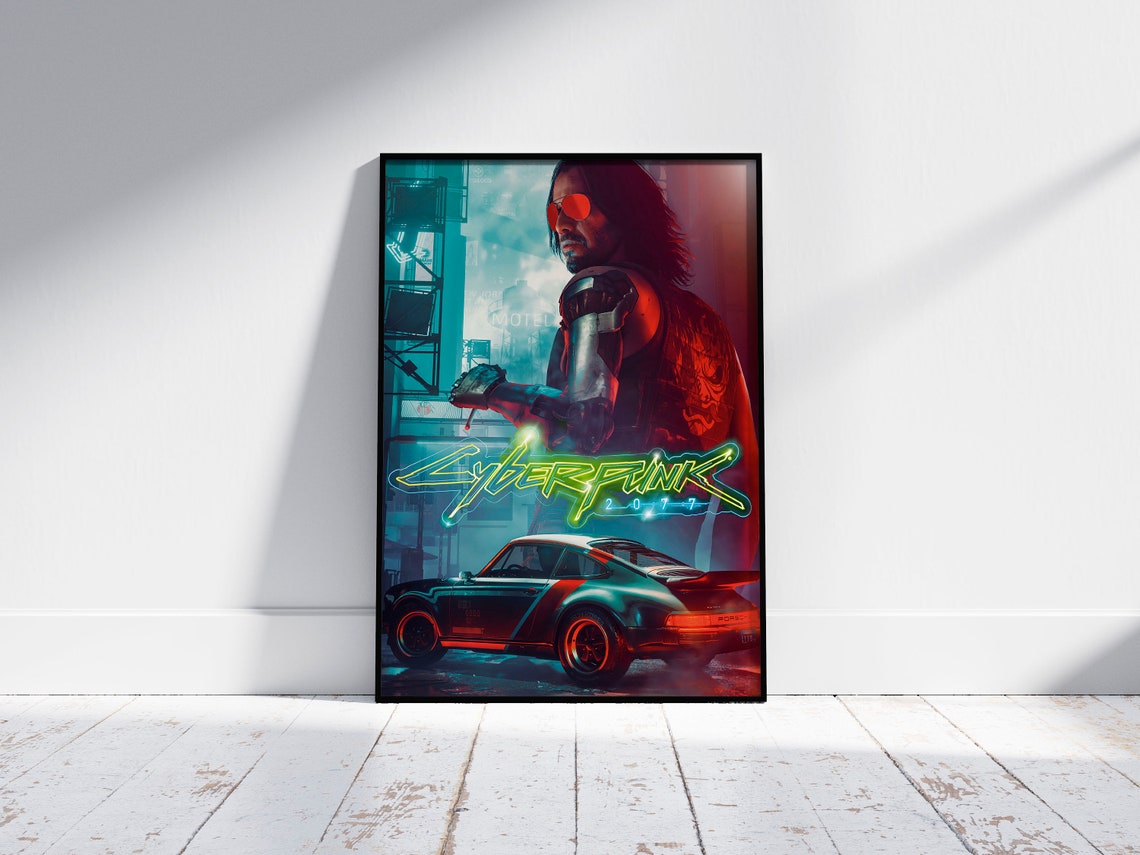 Cyberpunk 2077 Poster Video Games Posters Gaming Posters Wall Art Decor ...