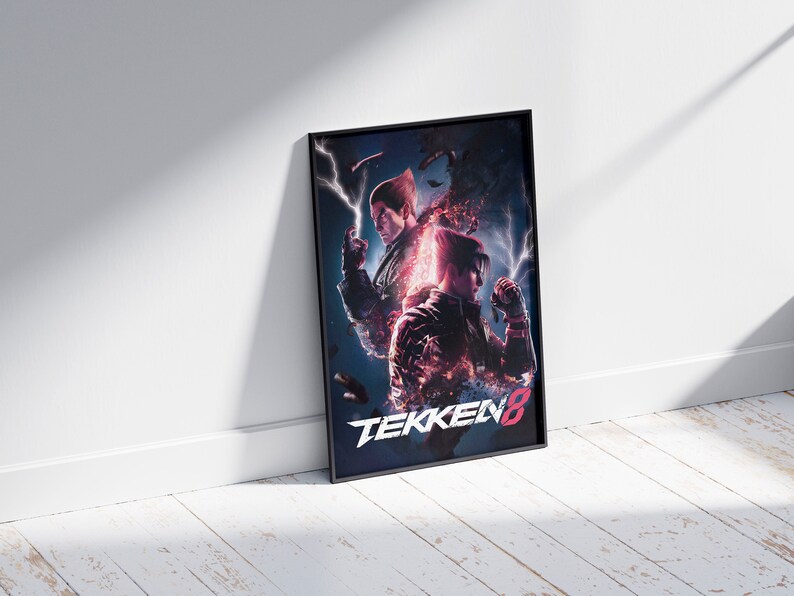 Tekken 8 Posters Game Room Decor Wall Art Decor Digital Print Tekken 8 ...