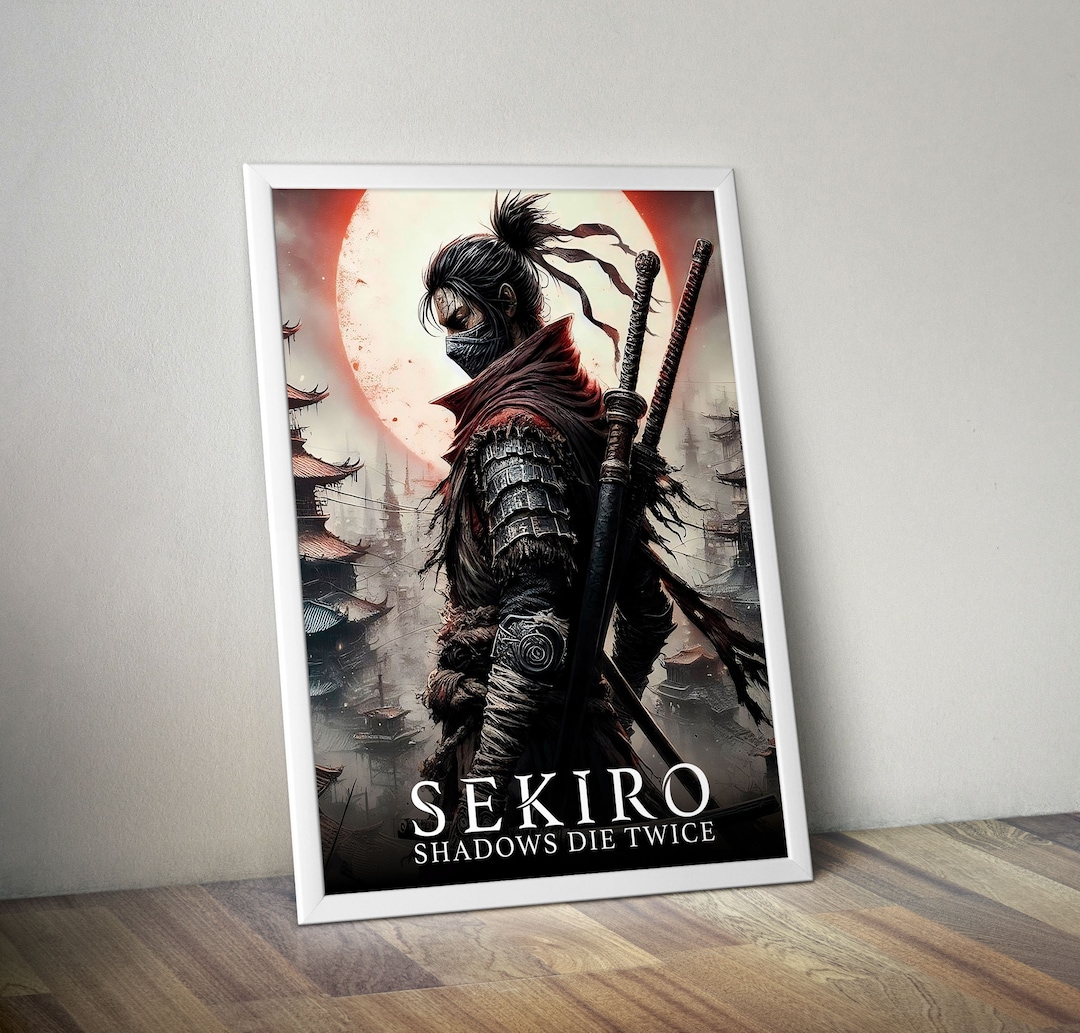Sekiro Shadows Die Twice Poster Game Room Decor Wall Decor Digital ...