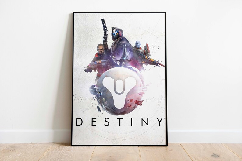 Destiny 2 Posters | Game Poster | Gaming Poster | Game Room Decor ...