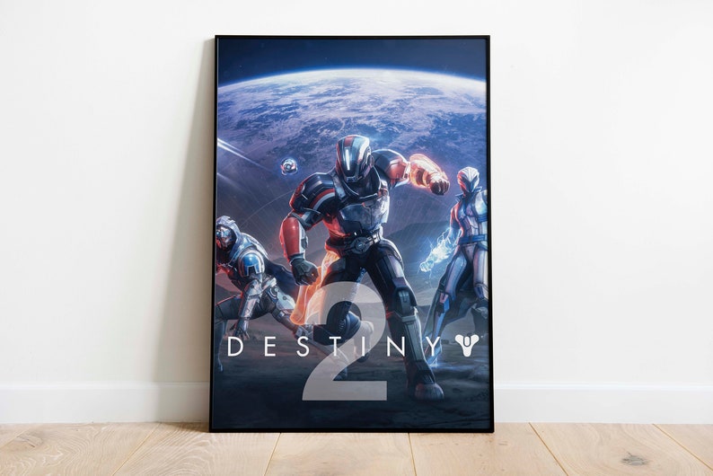 Destiny 2 Posters | Game Poster | Gaming Poster | Game Room Decor ...