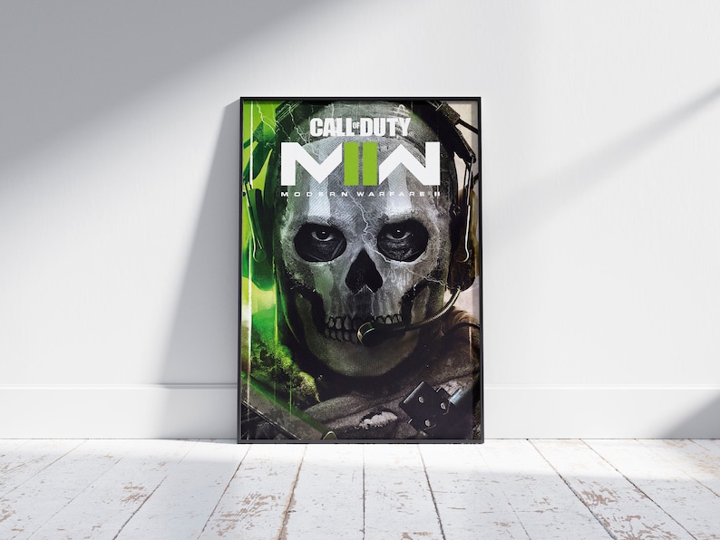 Call of Duty MW II Poster Game Poster Gaming Poster Game Room Decor ...