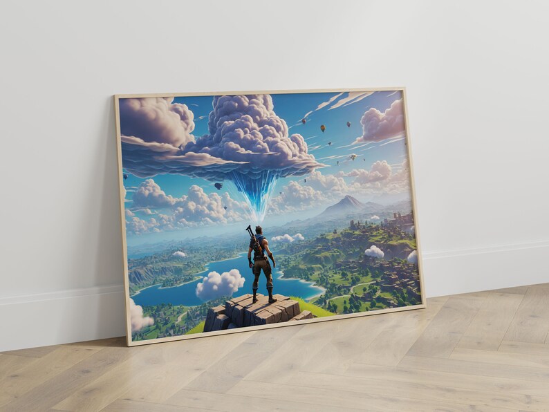 Battle Royale Epic Poster | Gaming Poster | Gaming Gifts | Room Decor ...