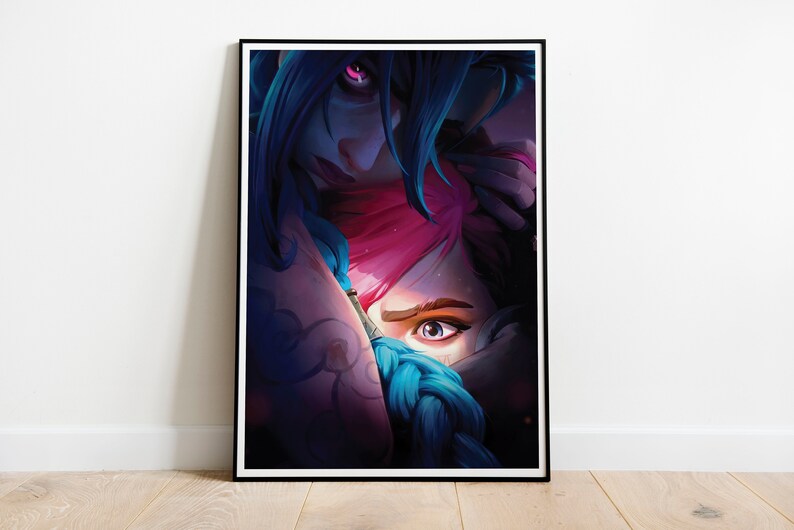 Arcane Jinx Wall Art Gaming Gifts Decor Art Wall Decor Jinx Wall Art ...