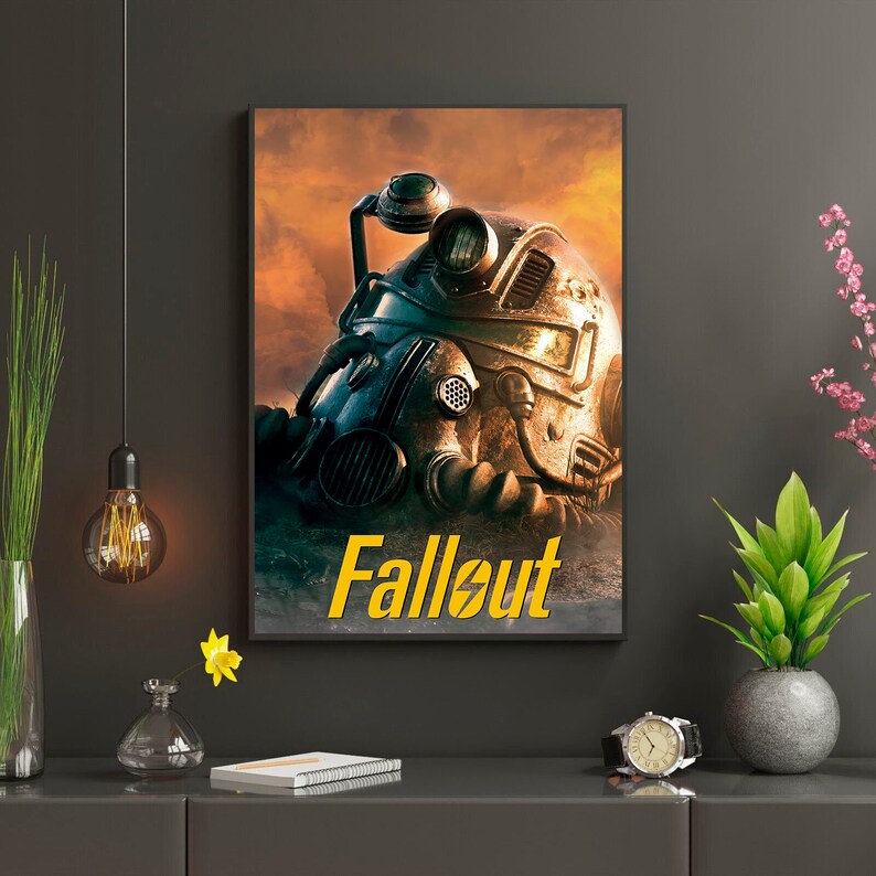 Fallout Poster Gaming Poster Game Room Decor Printable Custom Gift ...