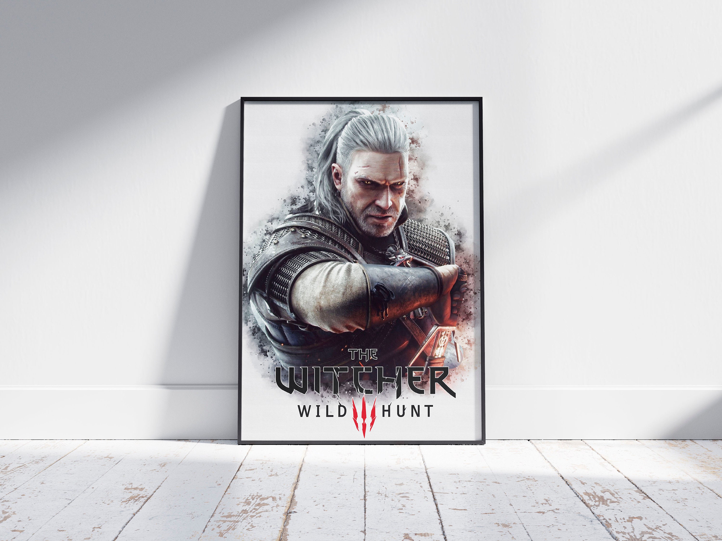 The Witcher 3 Posters Wall Decor Digital Print Game Room Decor Witcher ...