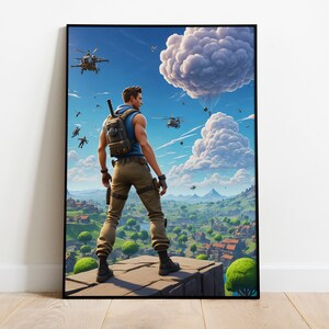 Battle Royale Epic Poster | Gaming Poster | Gaming Gifts | Room Decor ...