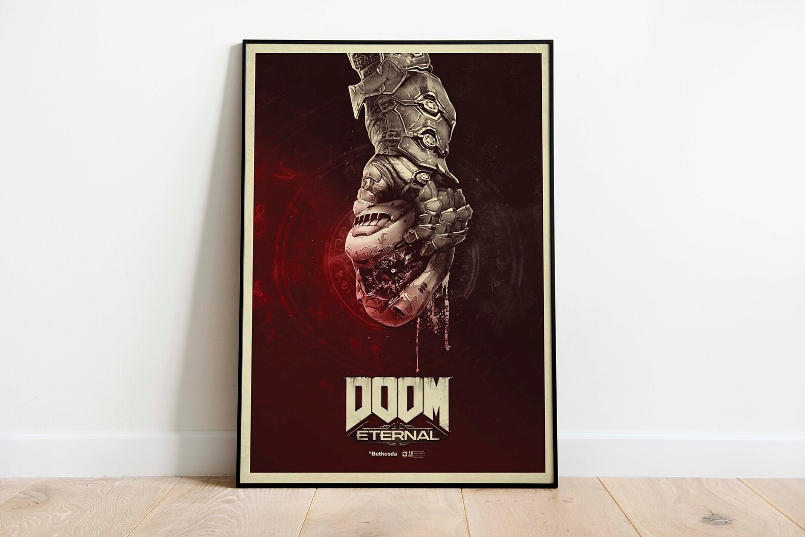 Doom Poster Video Game Art Gaming Room Decor Printable Custom Gift ...