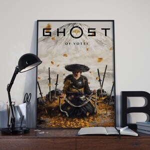 Ghost Japan Samurai Game Poster | Game Poster | Video Game Poster ...