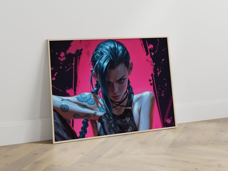 Arcane Jinx Wall Art Gaming Gifts Decor Art Wall Decor Jinx Wall Art ...