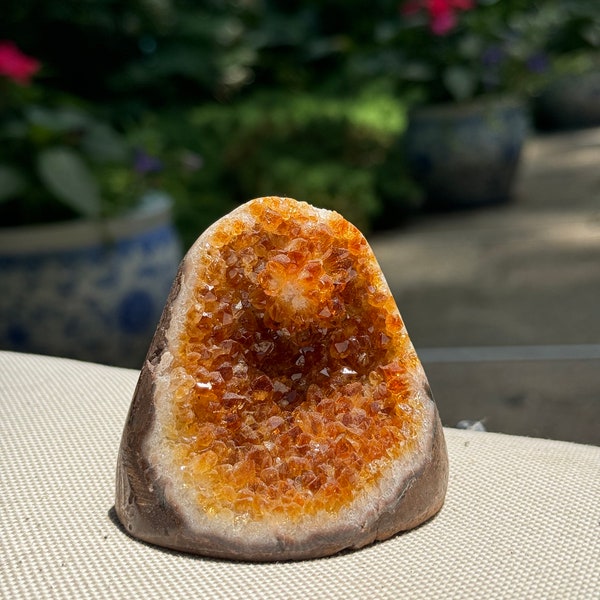 Citrine Geode - Etsy