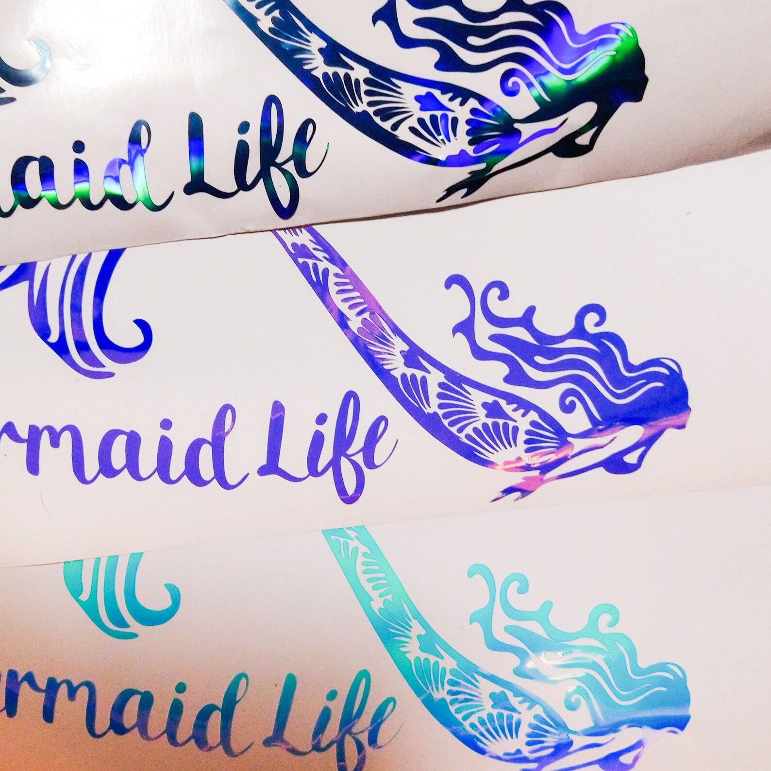 Mermaid Life Fantasy Decal for Car, Boat, Laptop, Wall Decor ...