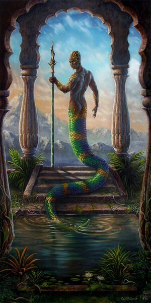 Half Human Half Snake In Africa