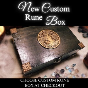Viking Rune Set, Elder Futhark Runes, Pocket Rune Set, Jormungand ...