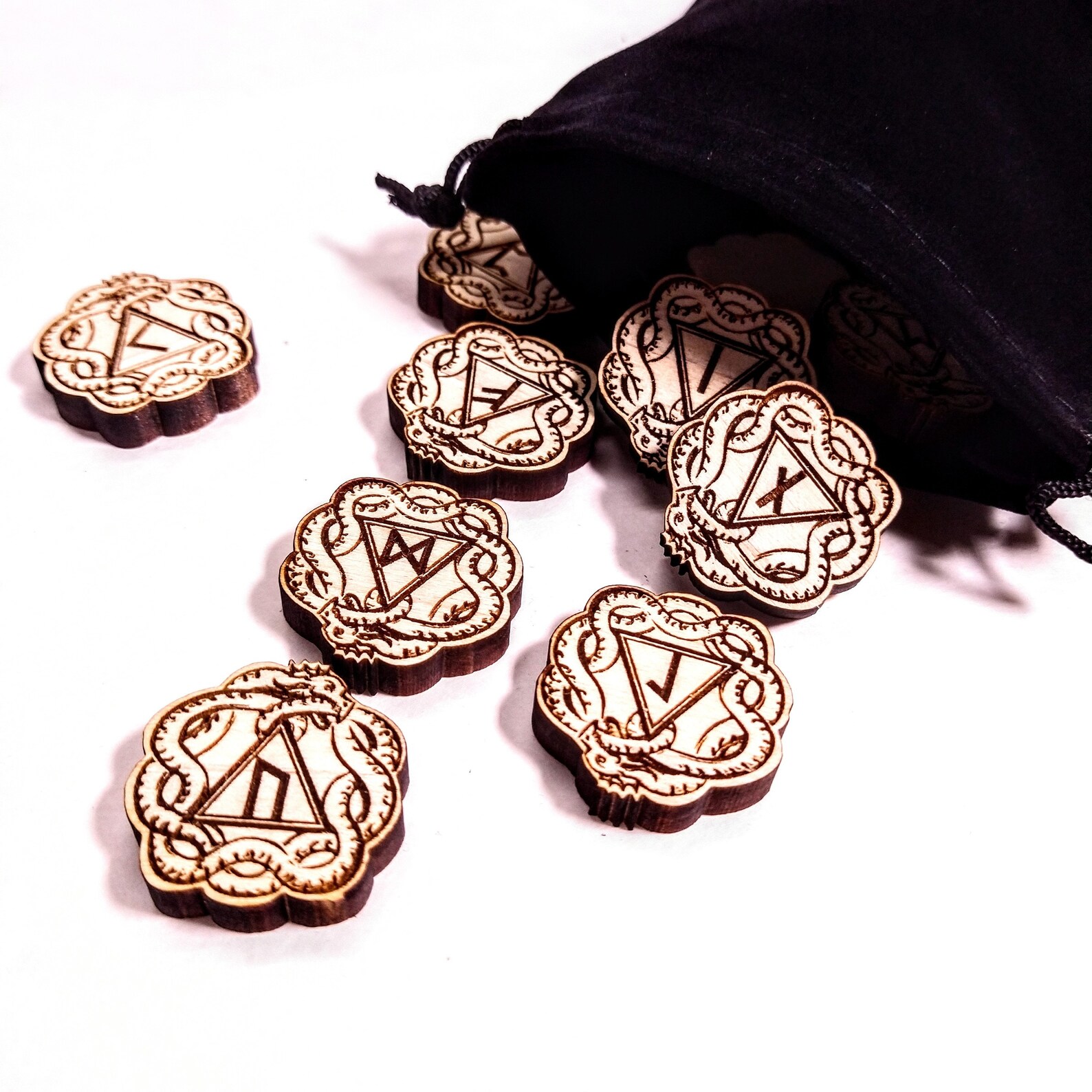 Viking Rune Set Elder Futhark Runes Pocket Rune Set - Etsy