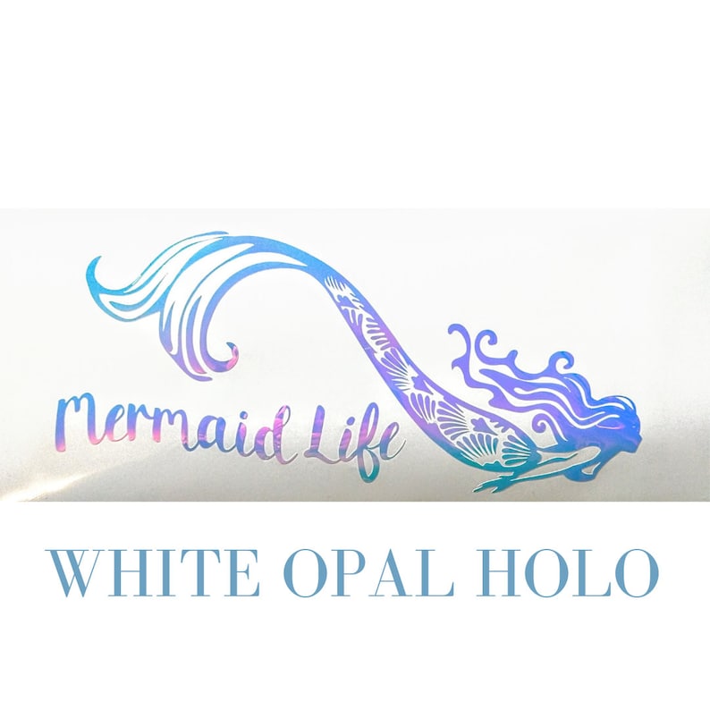 Mermaid Life Fantasy Decal for Car, Boat, Laptop, Wall Decor ...