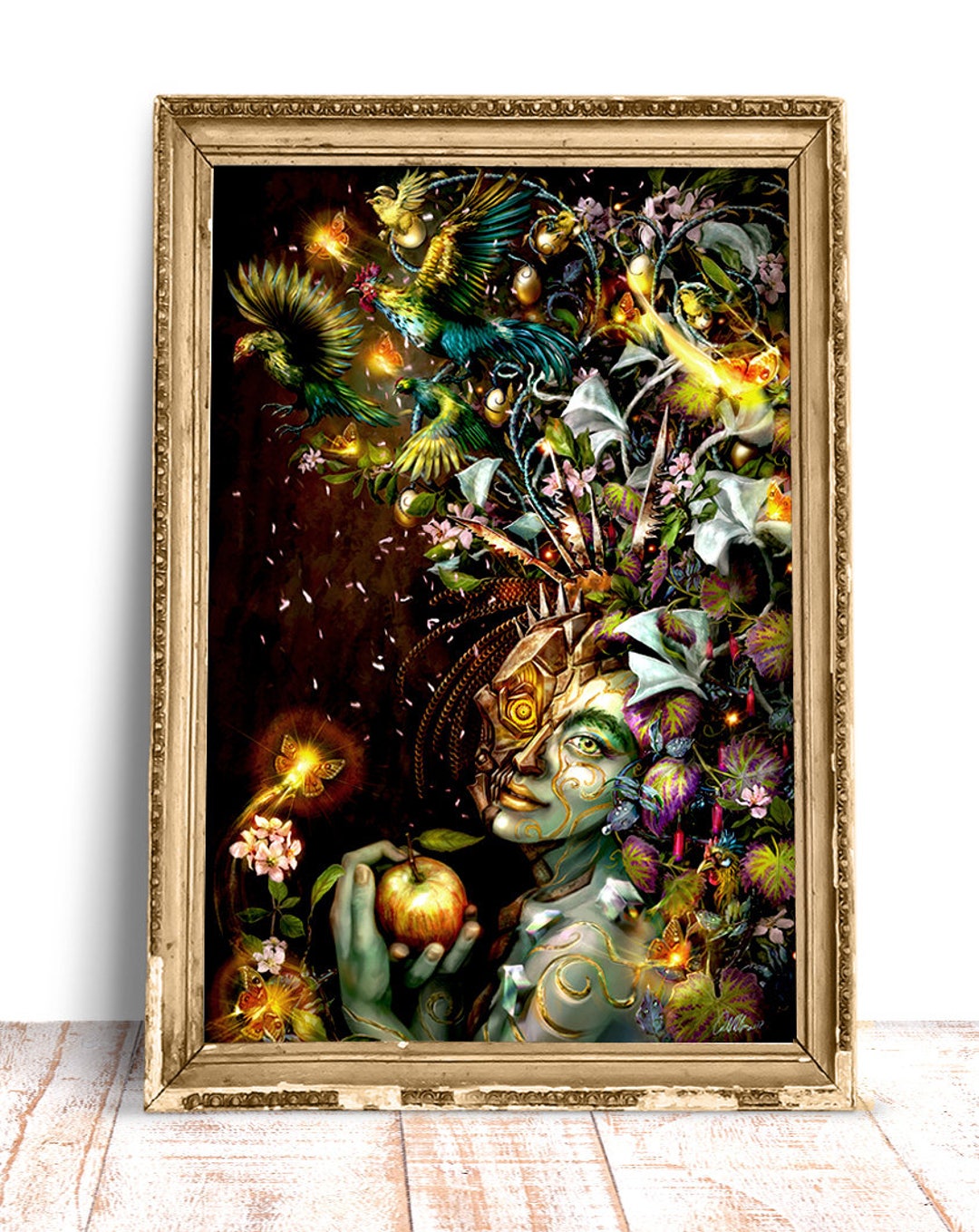 Fantasy Art, Surreal Art, Nature, Fairy, Robot, Goddess, Dryad, Sci-fi ...