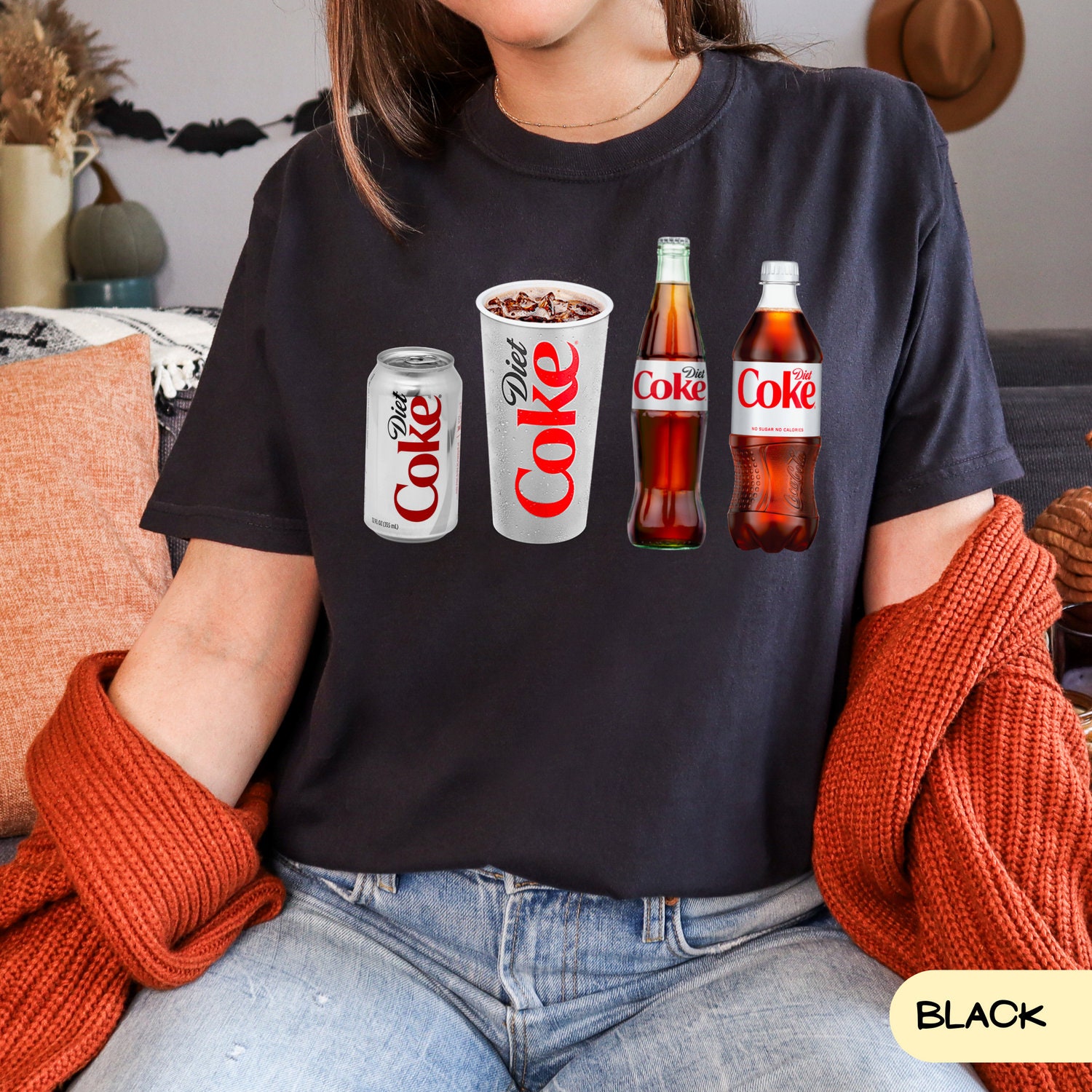 Comfort Colors Diet Coke Shirt, Diet Coke Short Sleeve, Diet Coca Cola ...