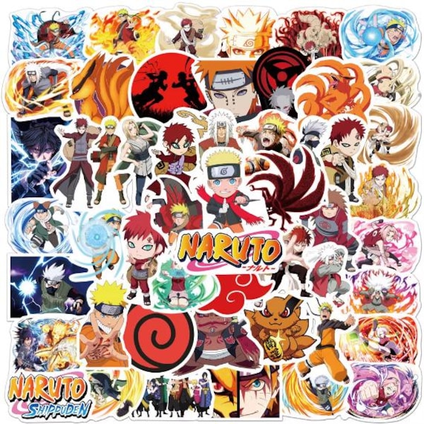 Naruto Stickers - Etsy