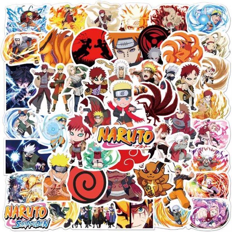 Naruto Stickers - Etsy