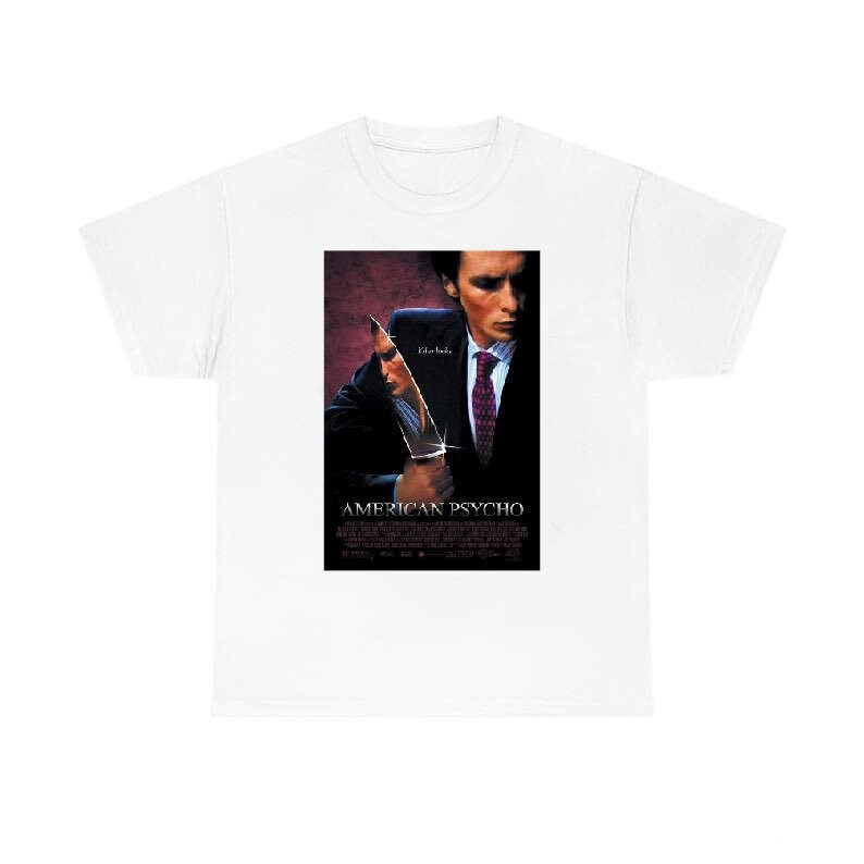 American Psycho T Shirt Movie Film Poster - Etsy