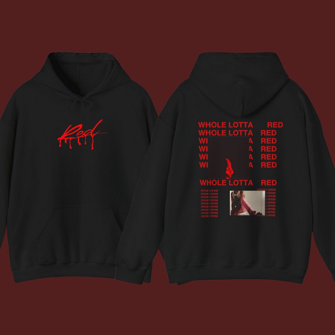 Playboi Carti 'whole Lotta Red' Hoodie, Playboi Carti WLR Hoodie ...