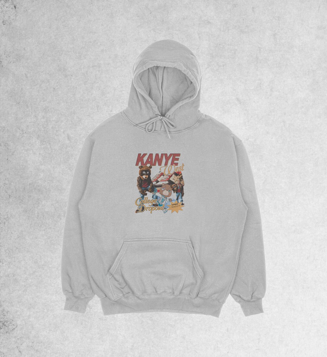 Kanye West College Dropout Hoodie, College Dropout, Kanye West Album ...
