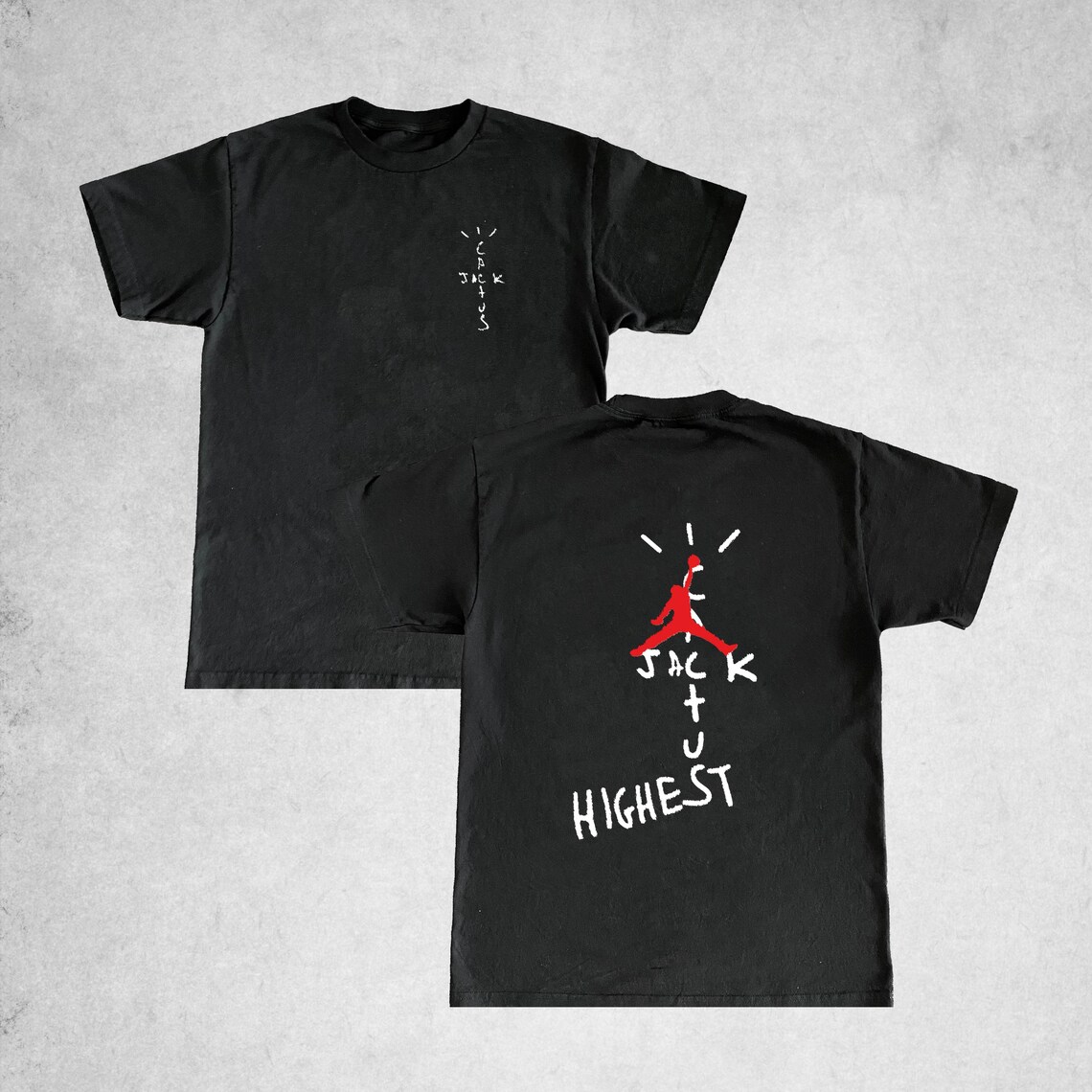 Cactus Jack Tee, Highest in the Room Tshirt, Cactus Jack Shirt, Travis ...