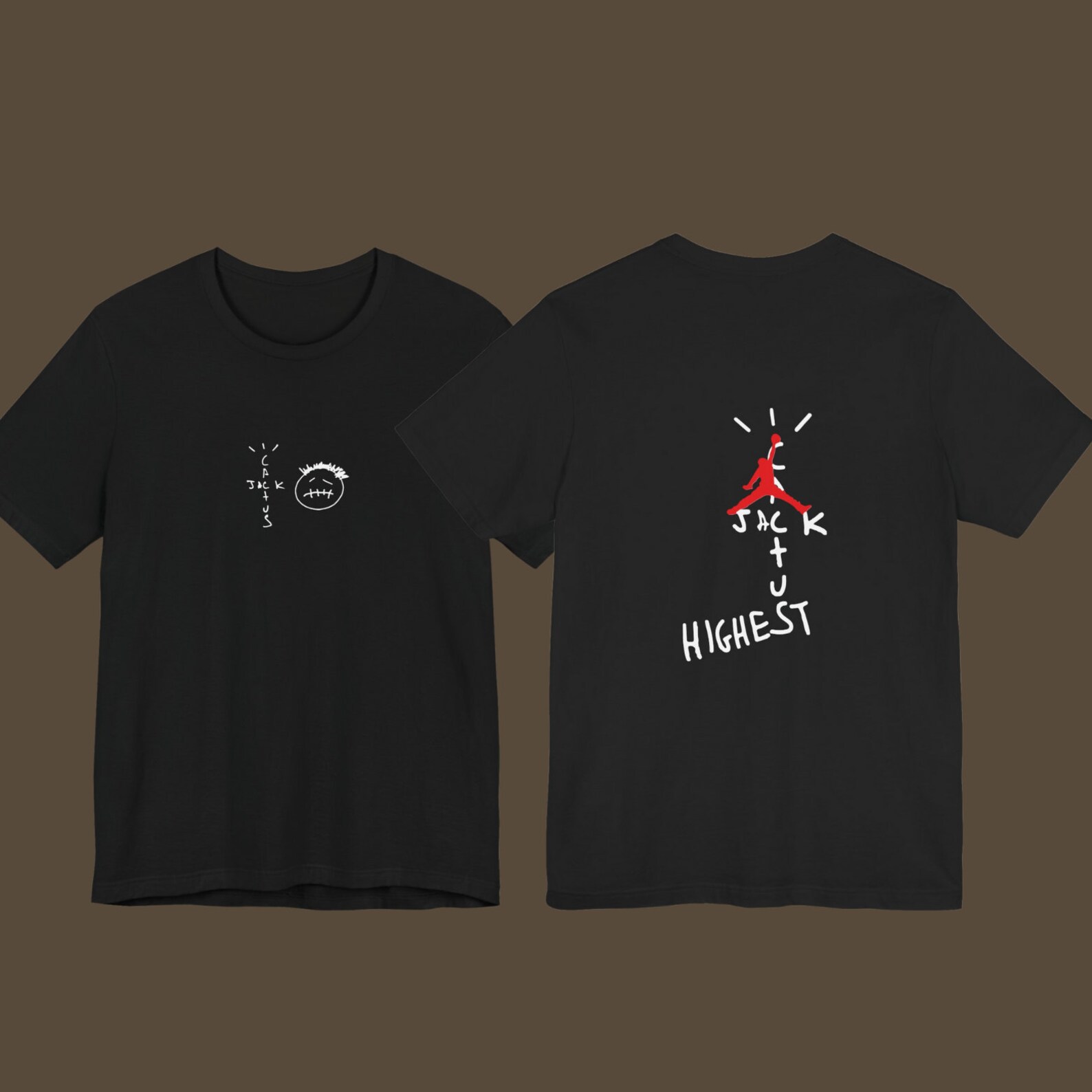 Cactus Jack Tee, Highest in the Room Tshirt, Cactus Jack Travis, Travis ...