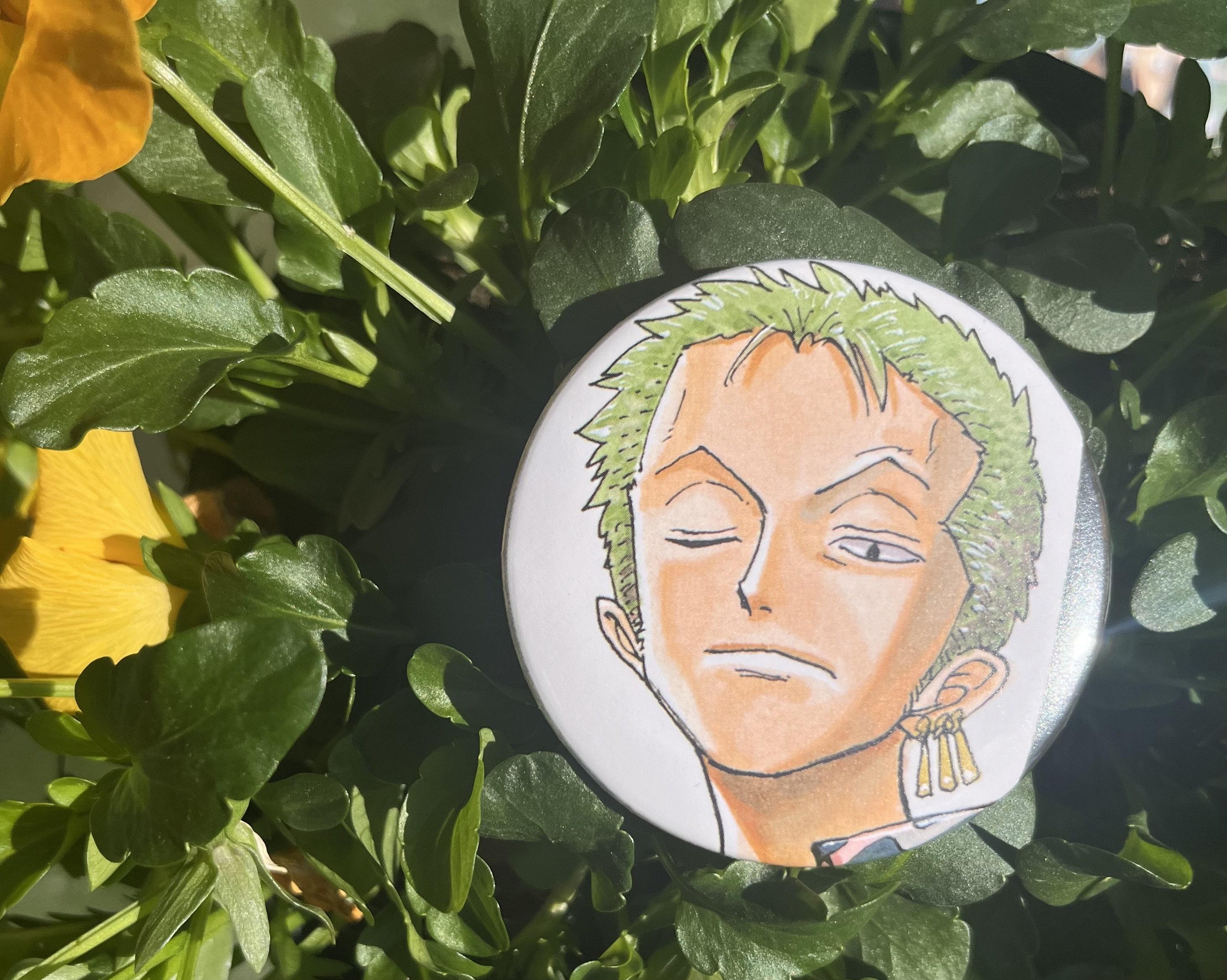 Roronoa Zoro Pin - Etsy