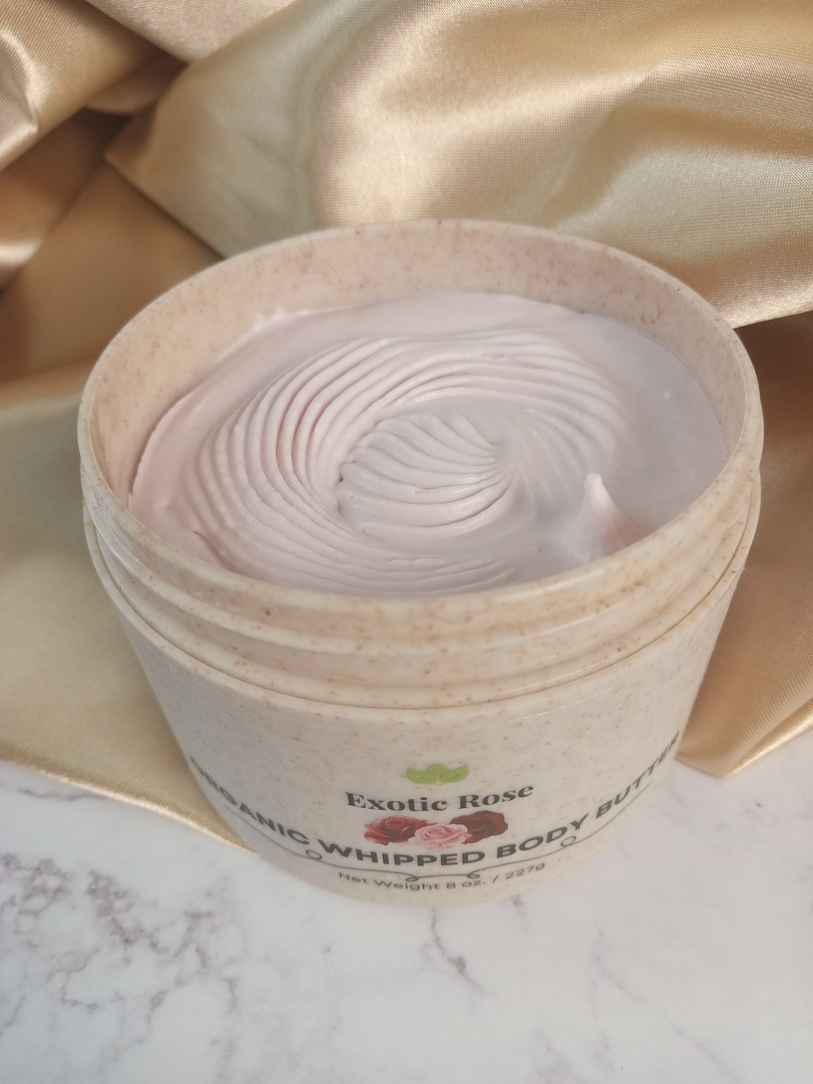 Organic Exotic Rose Body Butter: Deep Moisturizer for All Skin - Etsy
