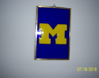 Stained Glass M - Etsy