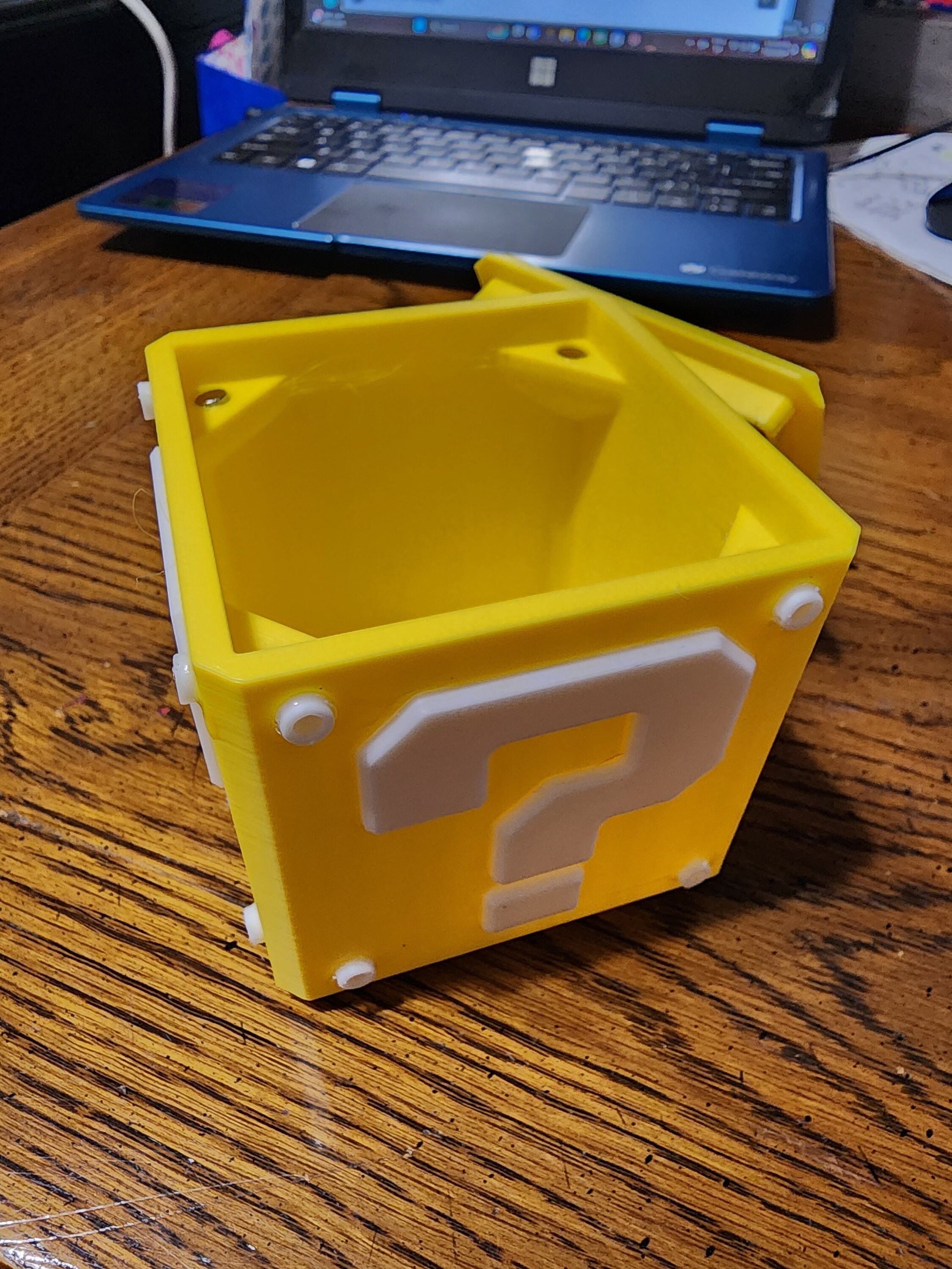 Super Mario Question Mark Money Bank - Etsy