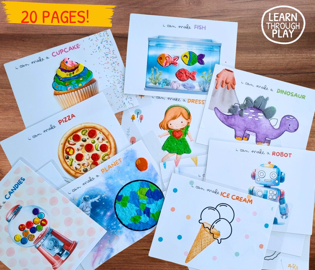 PLAYDOUGH MATS Play Doh Playdoh Play Dough Printable Classroom Party ...