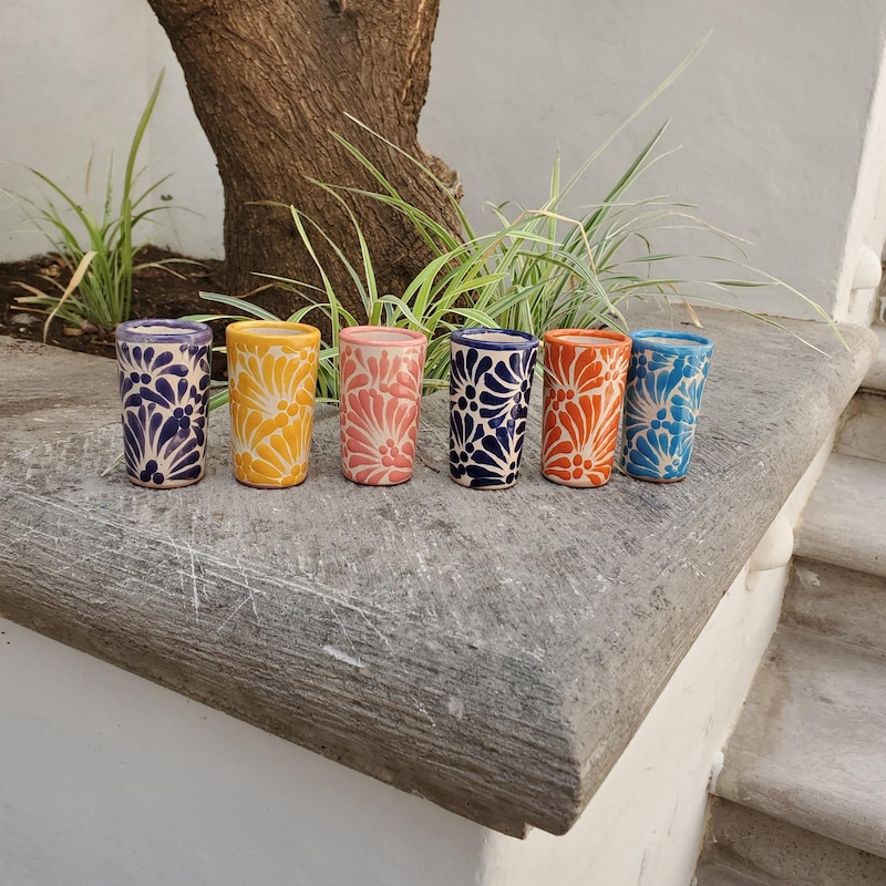 Ceramic Shot Glasses - Etsy