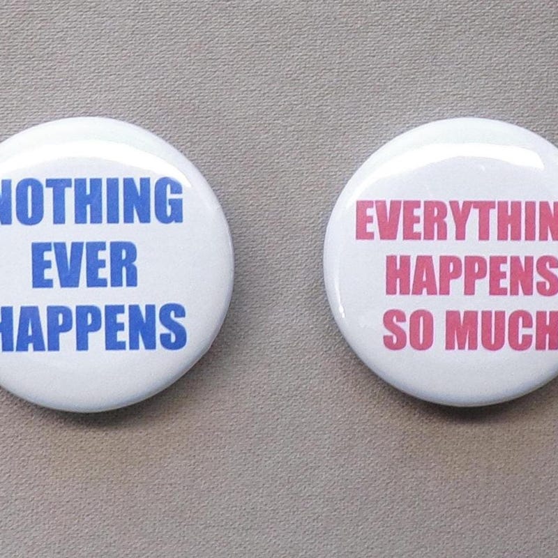 Nothing Ever Happens Chud - Etsy
