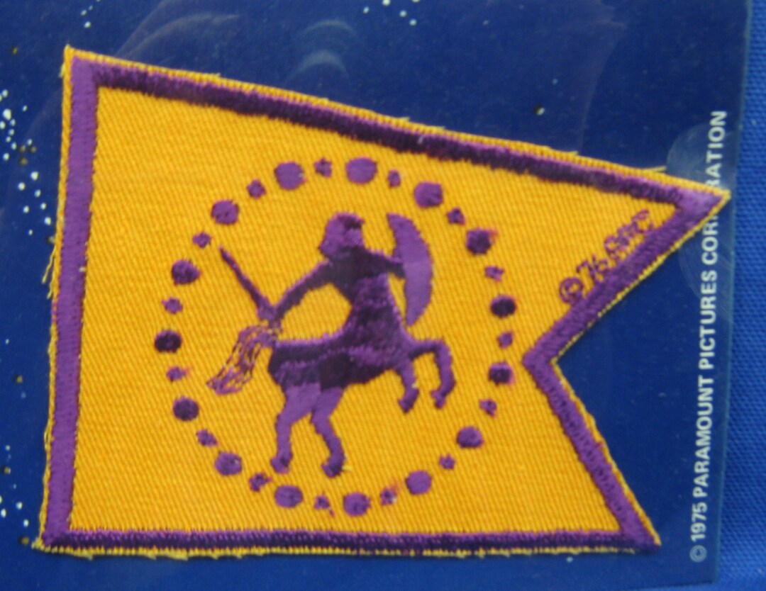 Star Trek Patch Vintage Orion 4.5" X 7" NOC 1975 Centaur TOS ...