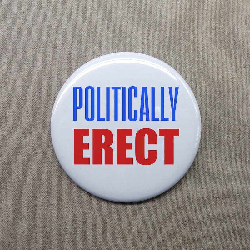 Political Button - Etsy