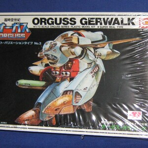 Orguss Gerwalk 1:72 Mecha Model Kit Imai Japan Vintage NIB Super ...