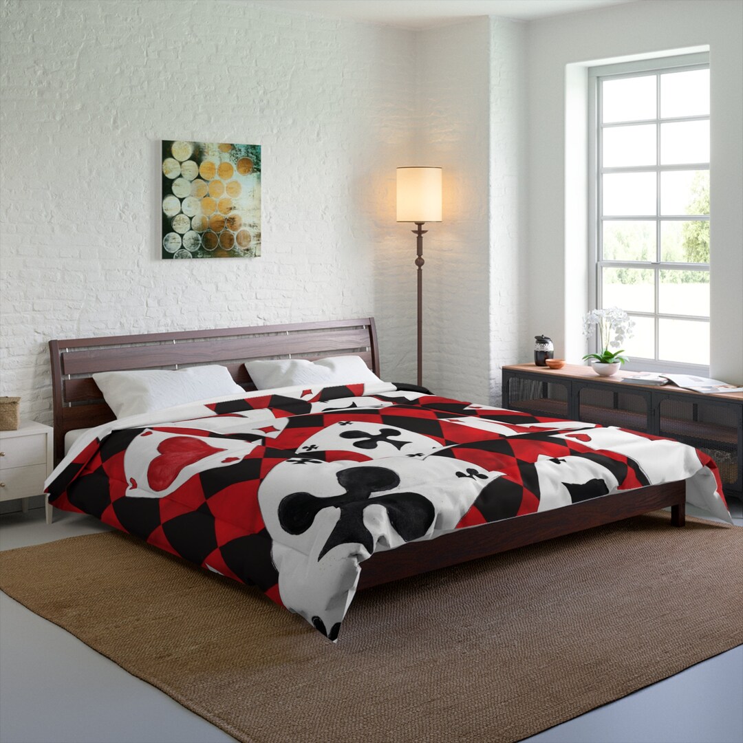 Deck of Cards Comforter - Etsy