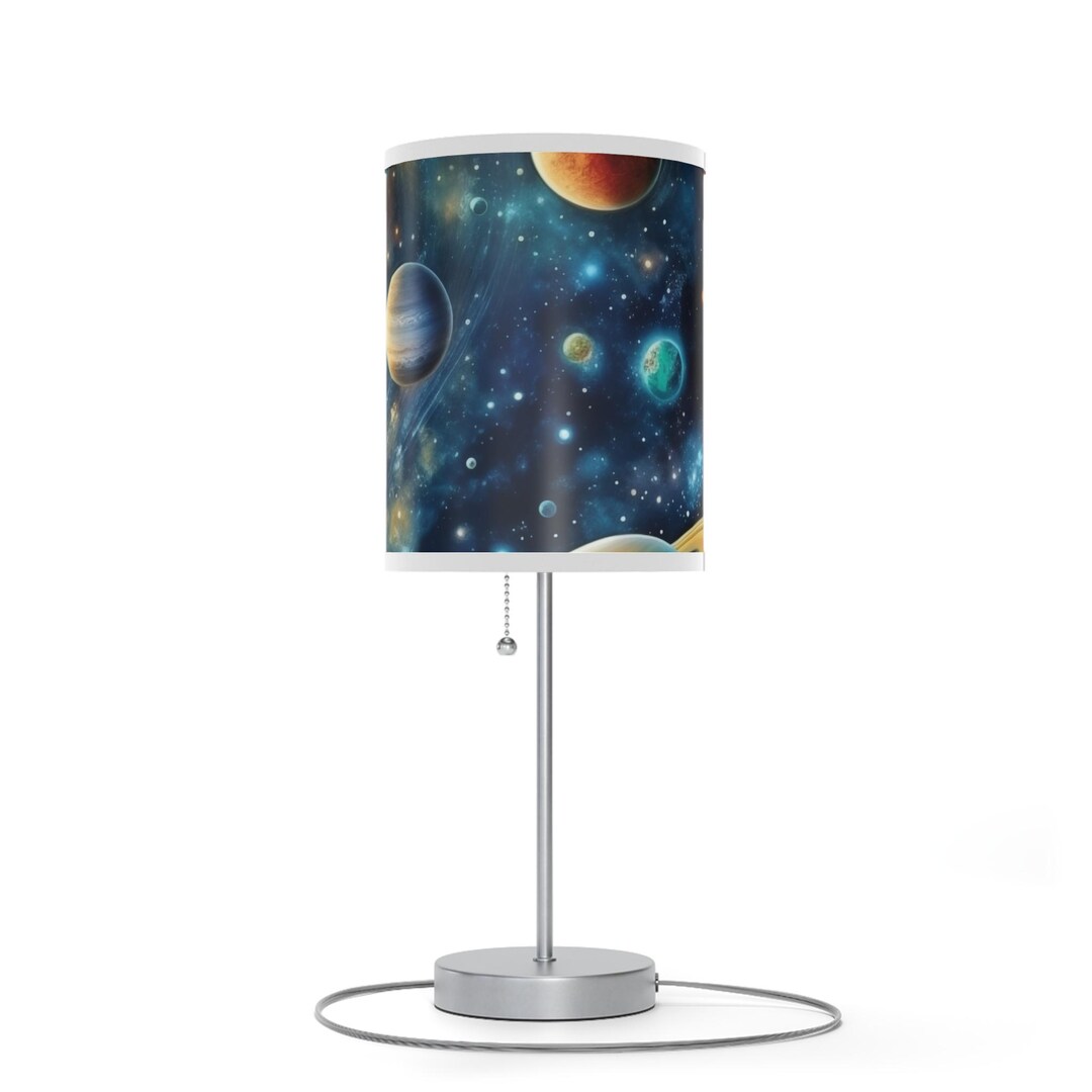 Planetary Galaxy Table Lamp | Space Decor, Night Light, Home Accent ...