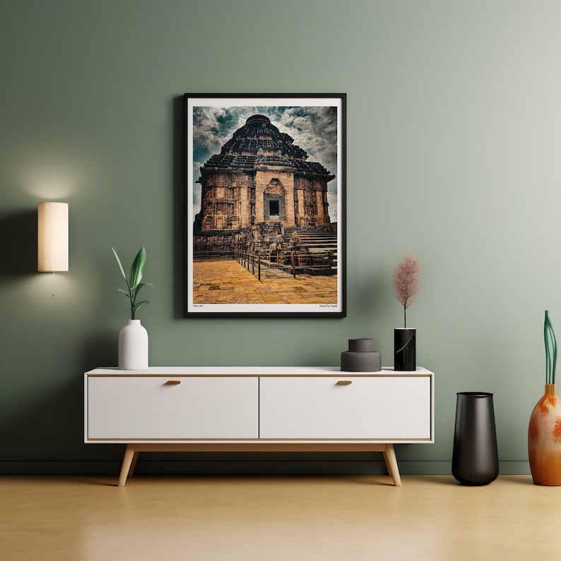 Konark Sun Temple Historic - Indian Architecture Wall Art Ancient ...