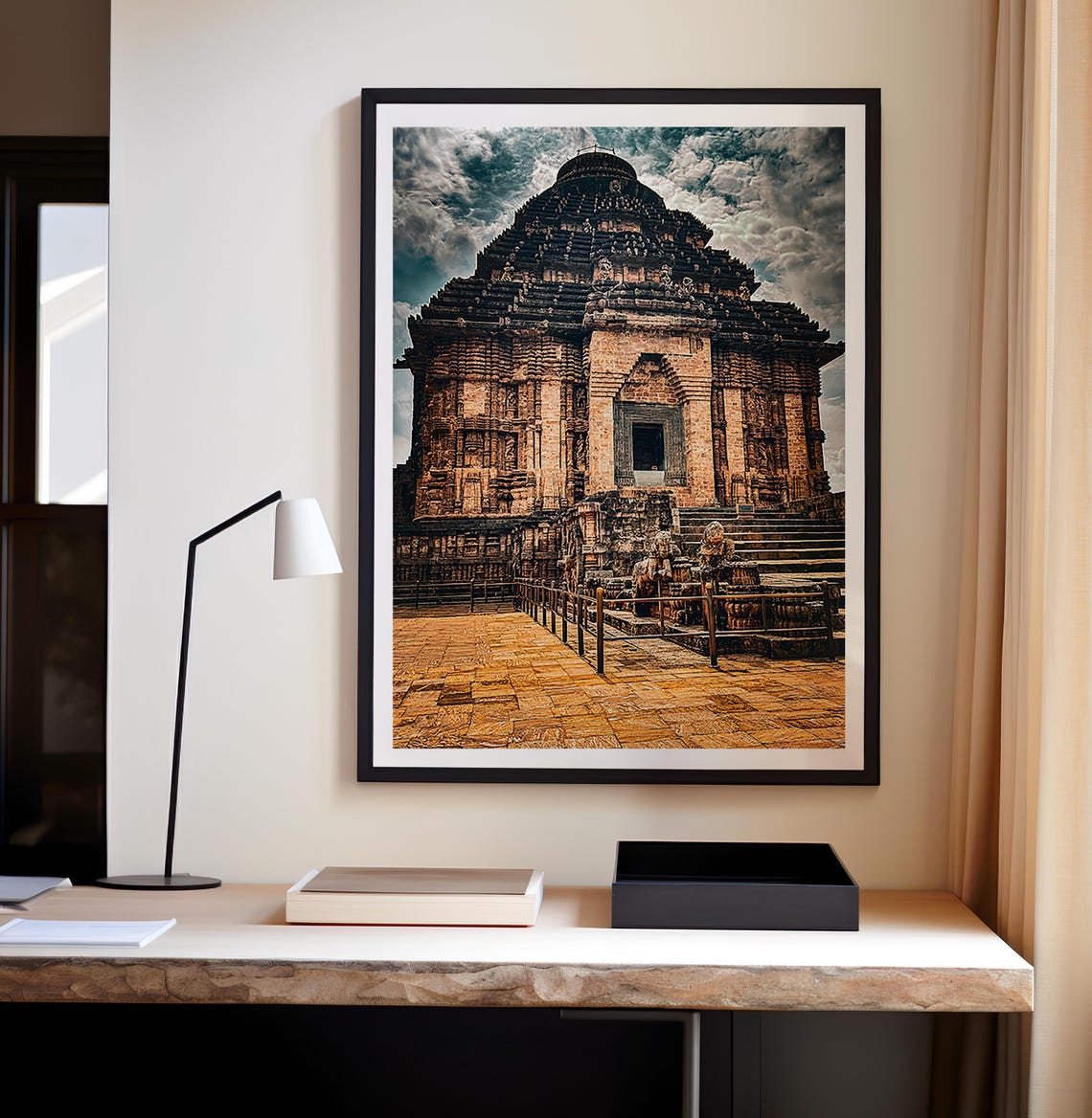 Konark Sun Temple Historic - Indian Architecture Wall Art Ancient ...