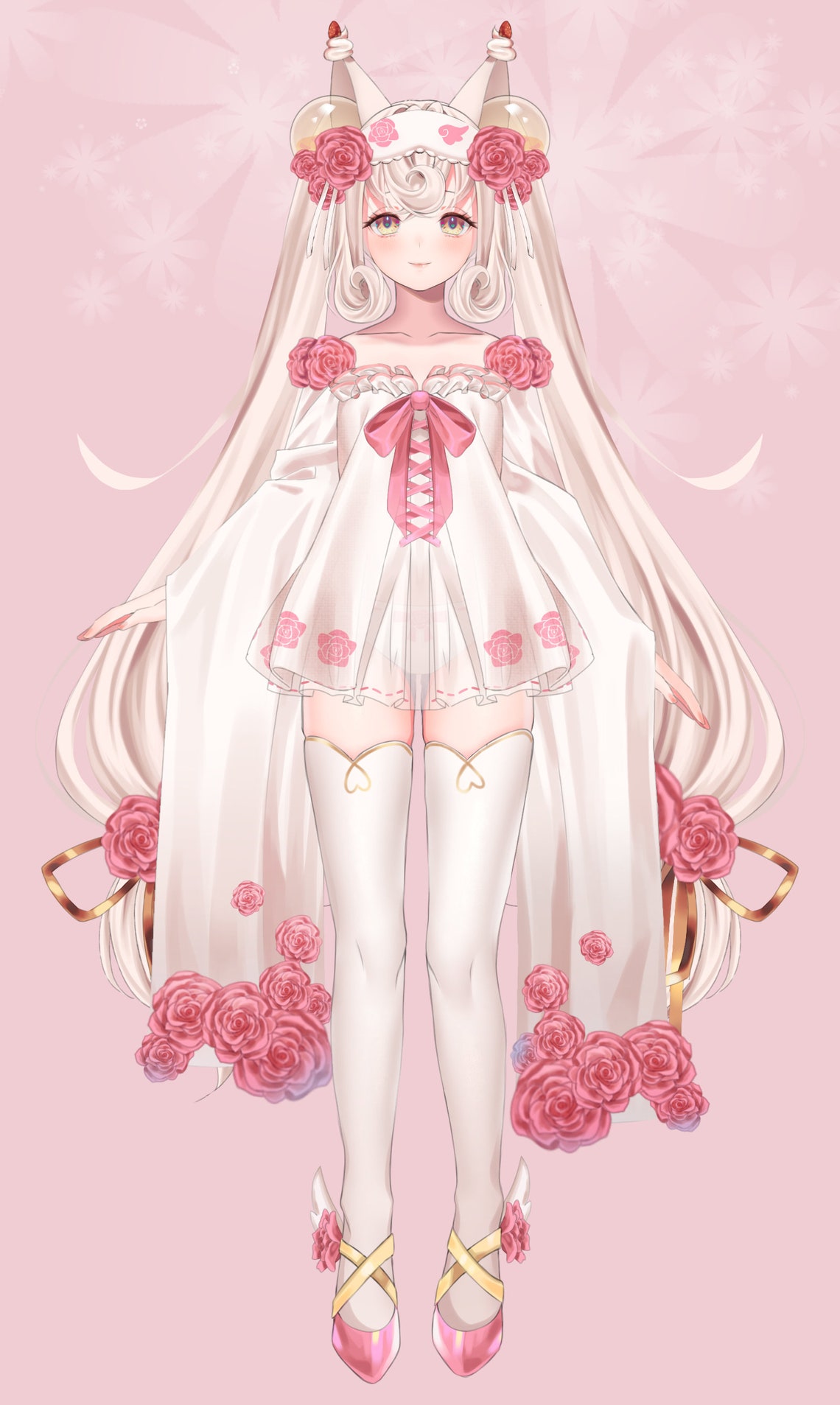 Exclusive Vtuber Model Full Rights, Art Character, Ready for Rigging ...