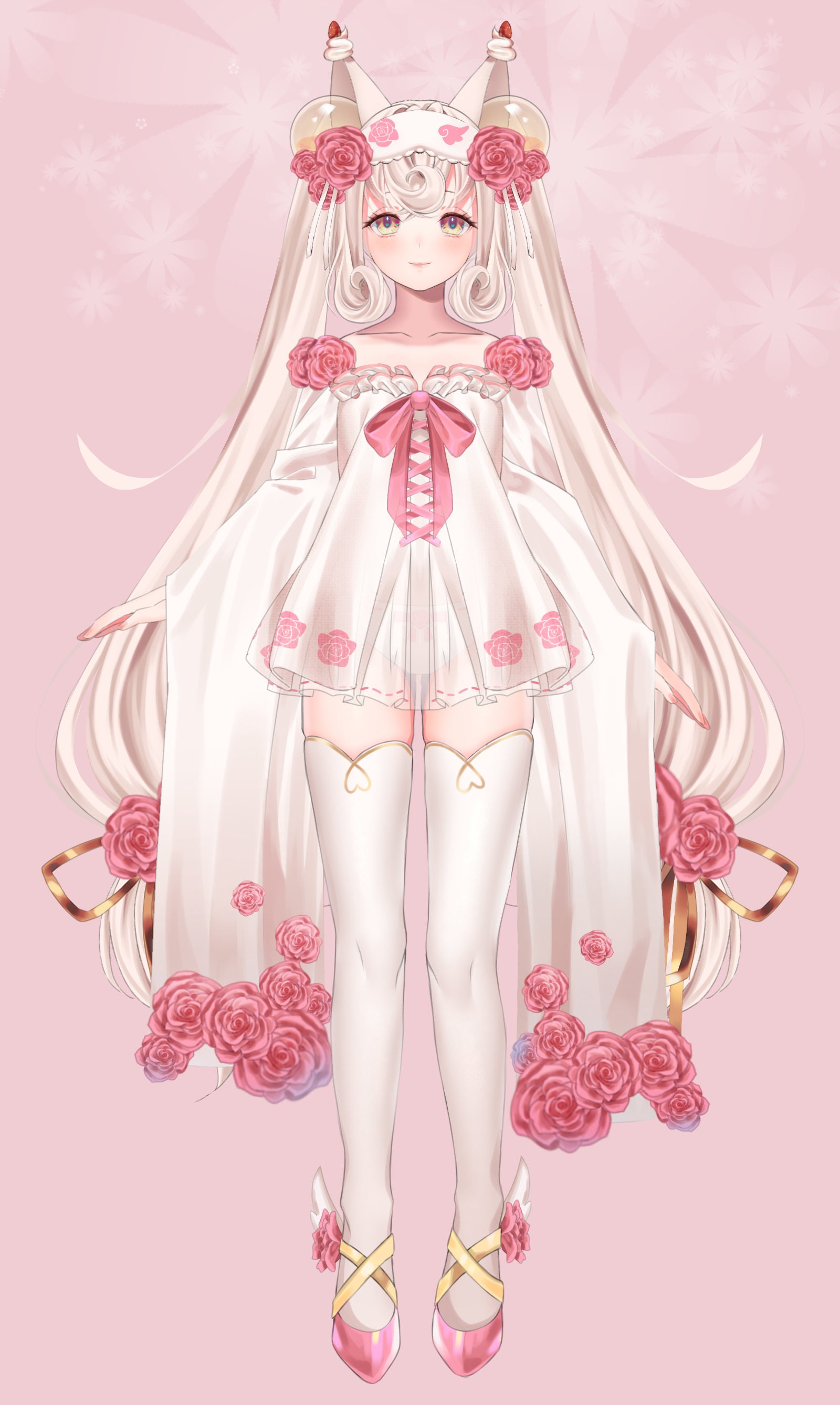 Exclusive Vtuber Model Full Rights, Art Character, Ready for Rigging ...