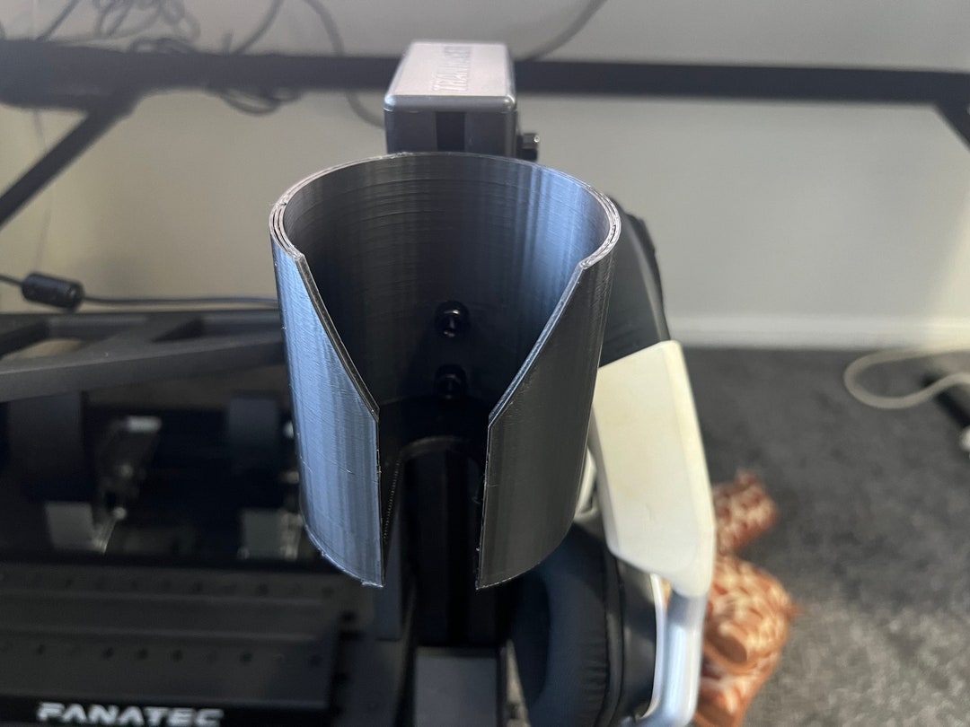 Sim Racing Cup and Headphone Holder - Etsy